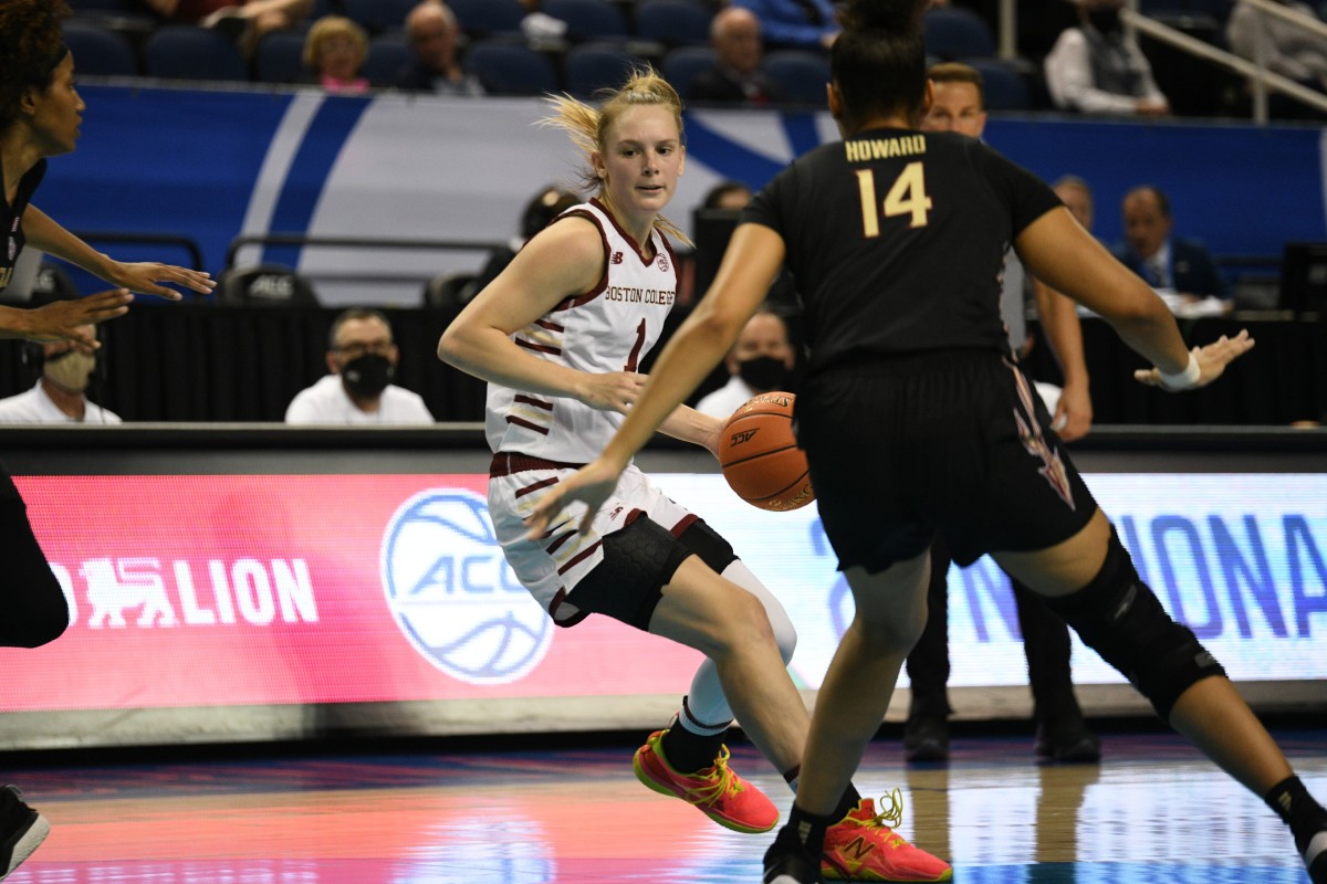 Boston College Women's Basketball Downs Maine in First Round of WNIT ...
