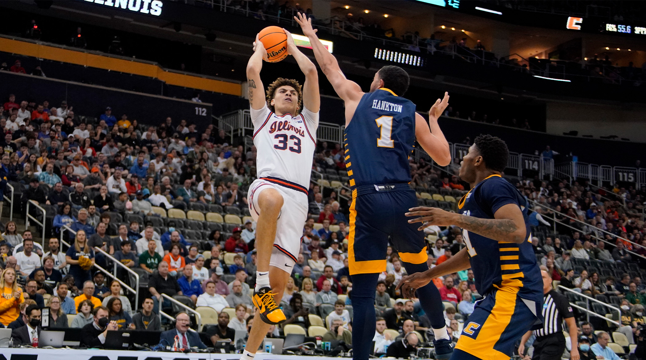 Illinois survives scare from Chattanooga for first-round NCAA ...