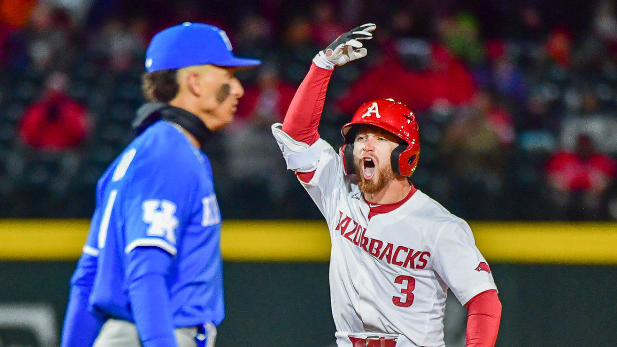 Connor Noland, Robert Moore Combine to Lift Razorbacks Past Kentucky ...