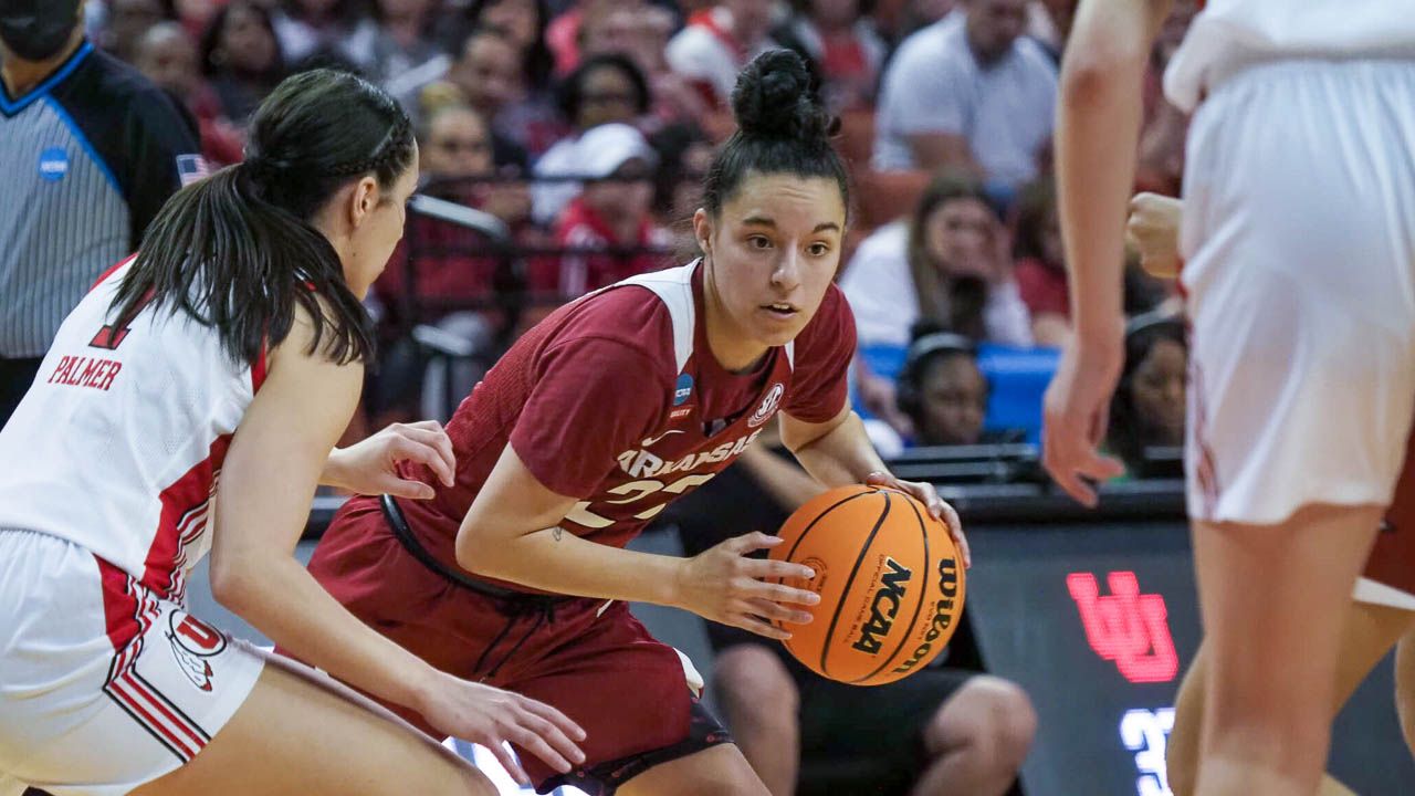 Hogs' Amber Ramirez, Makayla Daniels Recap Loss to Utah - Sports ...
