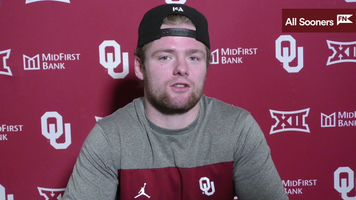 WATCH: Oklahoma WR Drake Stoops Media Session - Sports Illustrated ...