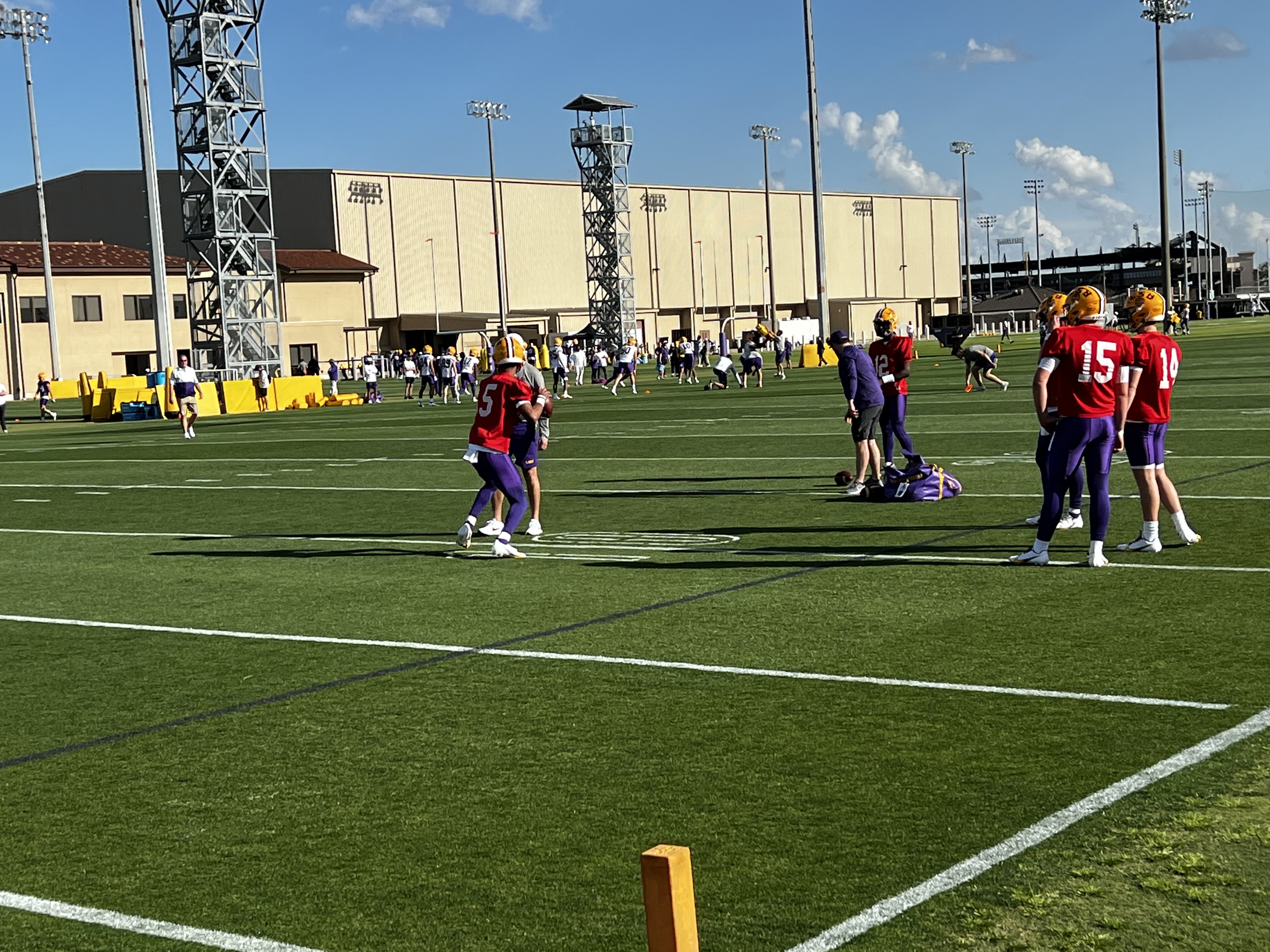 Tigers Spring Practice Report: LSU Hits Field For First Time Under ...