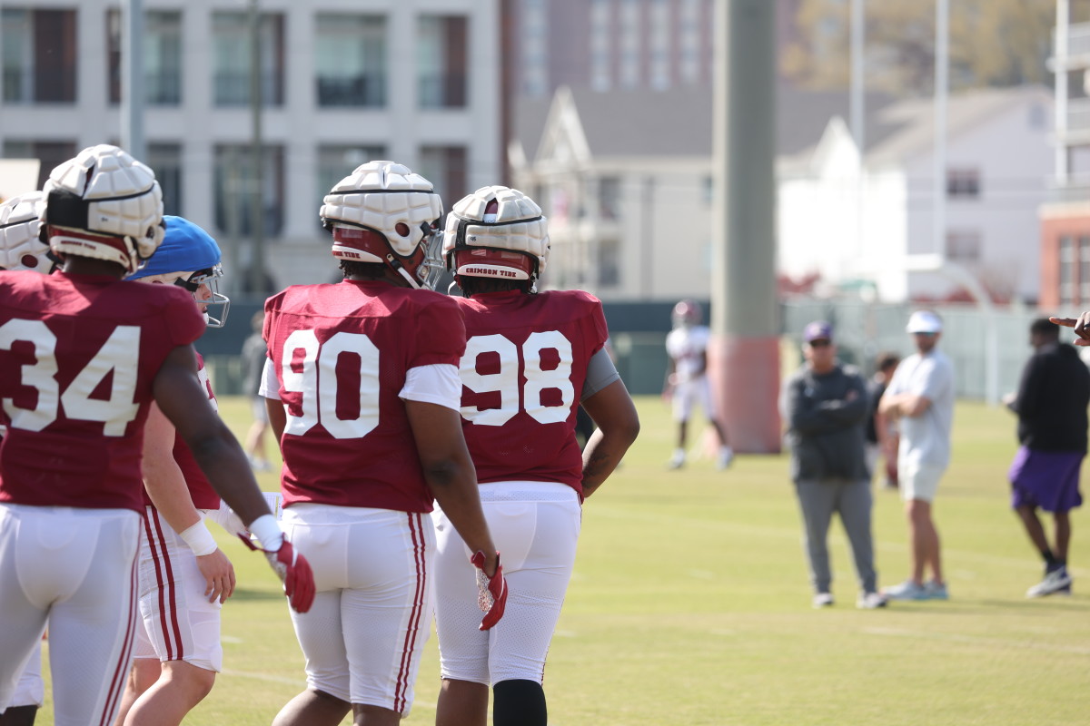 Scenes From Alabama Football Spring Practice No. 6 - Sports Illustrated ...