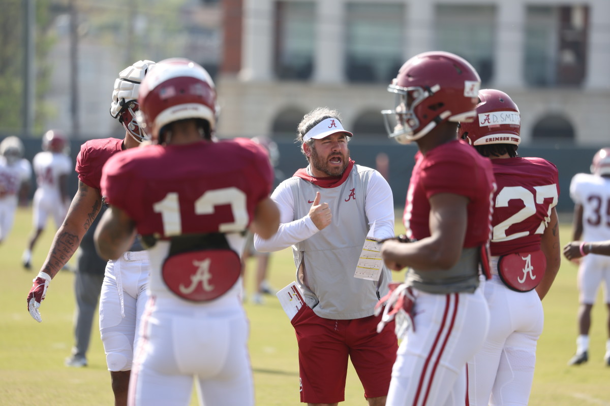 Scenes From Alabama Football Spring Practice No. 6 - Sports Illustrated ...