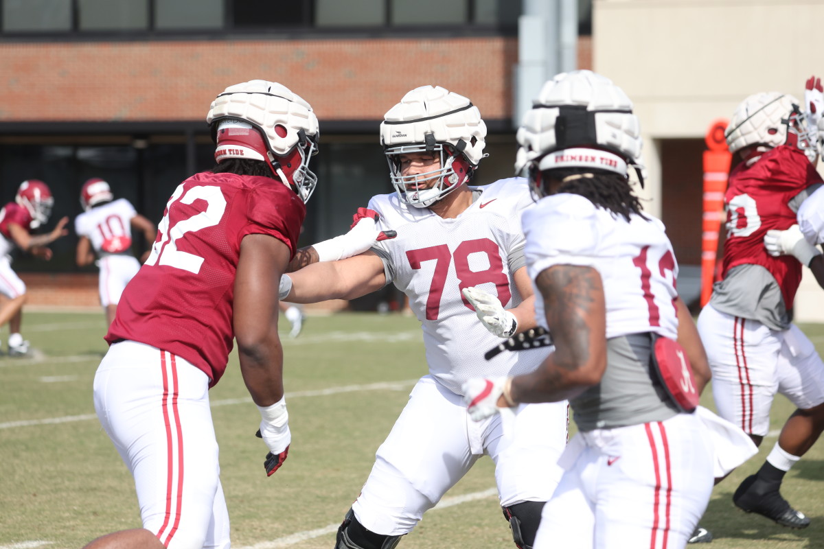 Scenes From Alabama Football Spring Practice No. 6 - Sports Illustrated ...
