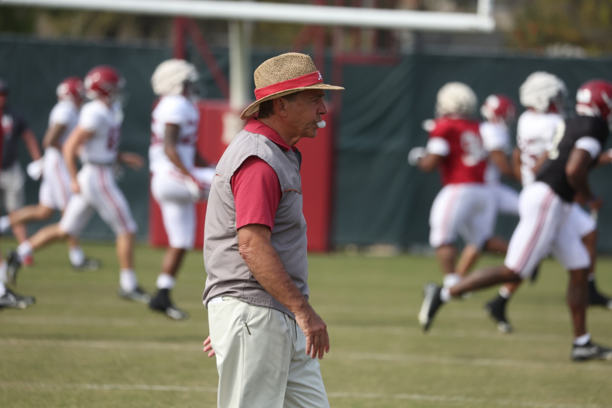 Scenes From Alabama Football Spring Practice No. 6 - Sports Illustrated ...