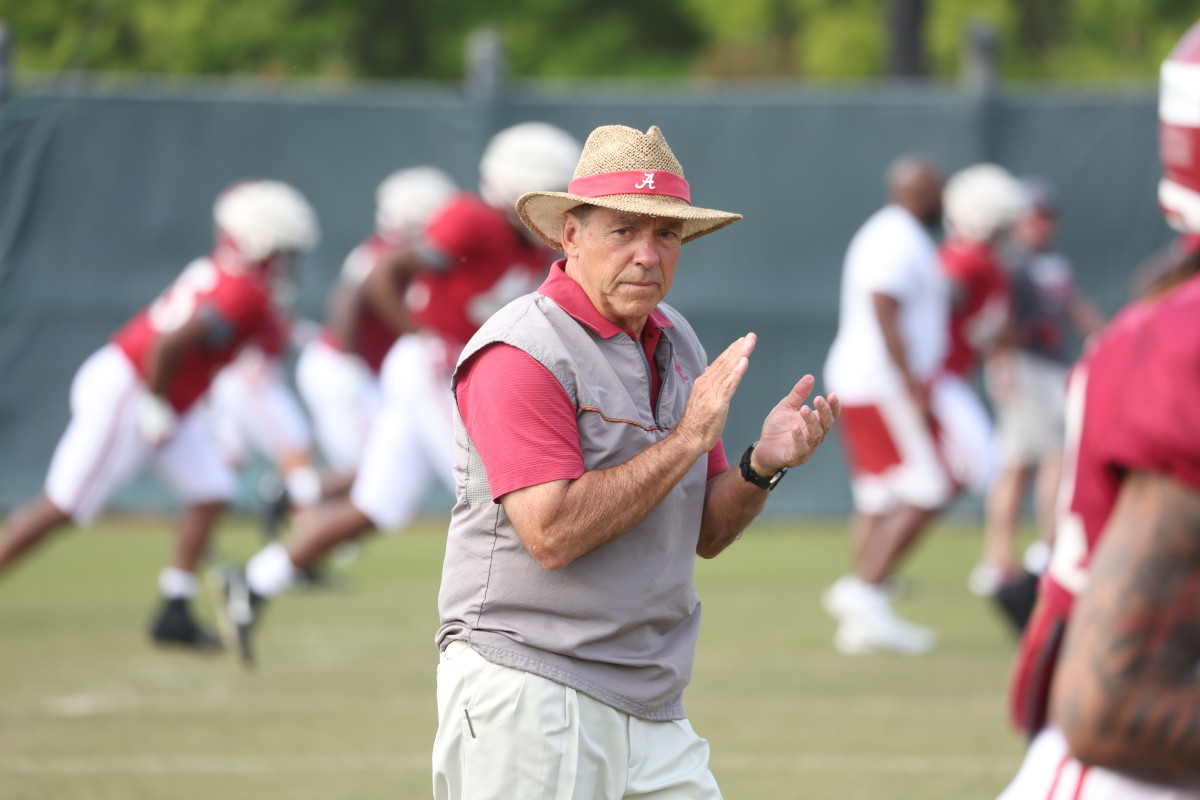 Scenes From Alabama Football Spring Practice No. 6 - Sports Illustrated ...