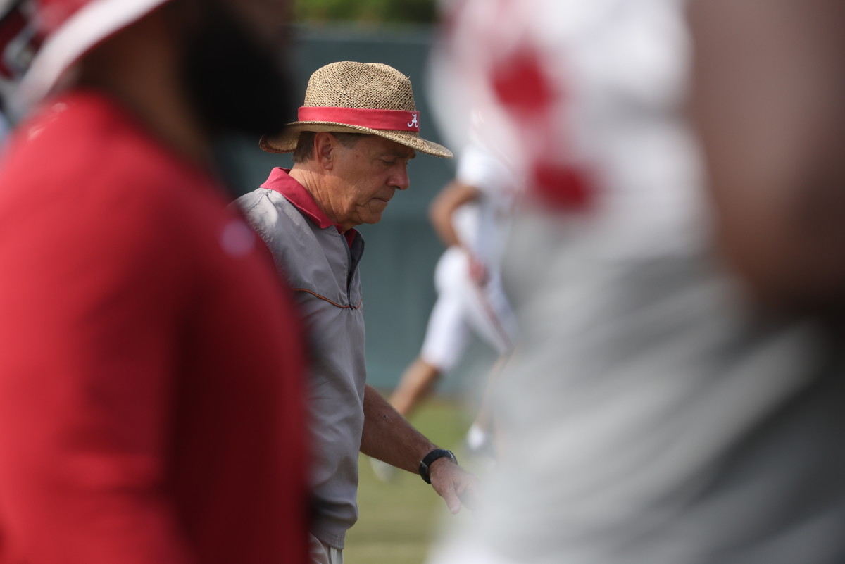 Scenes From Alabama Football Spring Practice No. 6 - Sports Illustrated ...