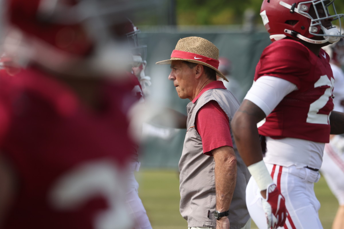Scenes From Alabama Football Spring Practice No. 6 - Sports Illustrated ...