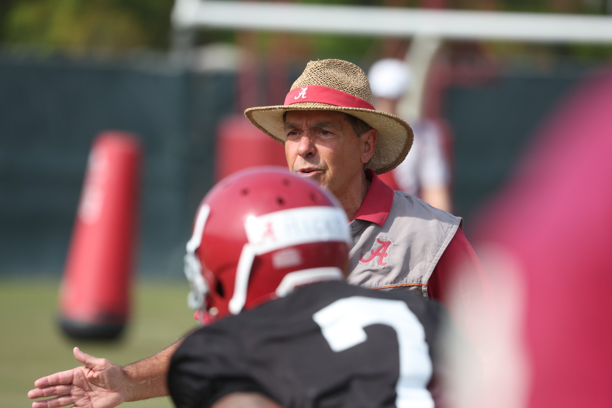 Scenes From Alabama Football Spring Practice No. 6 - Sports Illustrated ...