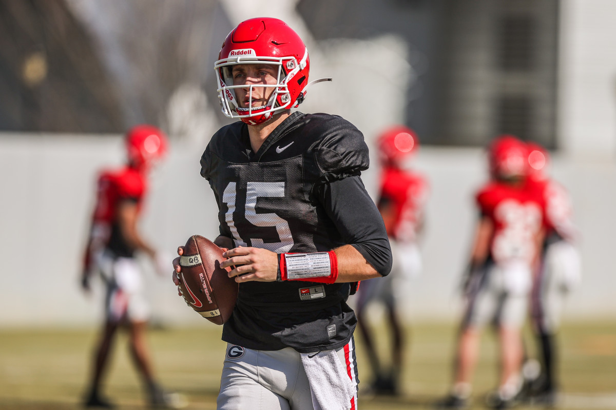 LOOK: Georgia Football is Midway Through Week 3 of Spring Practice ...