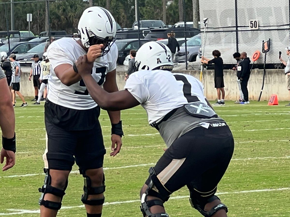 Discussing the UCF Football Team's Thursday Spring Practice with Lee ...