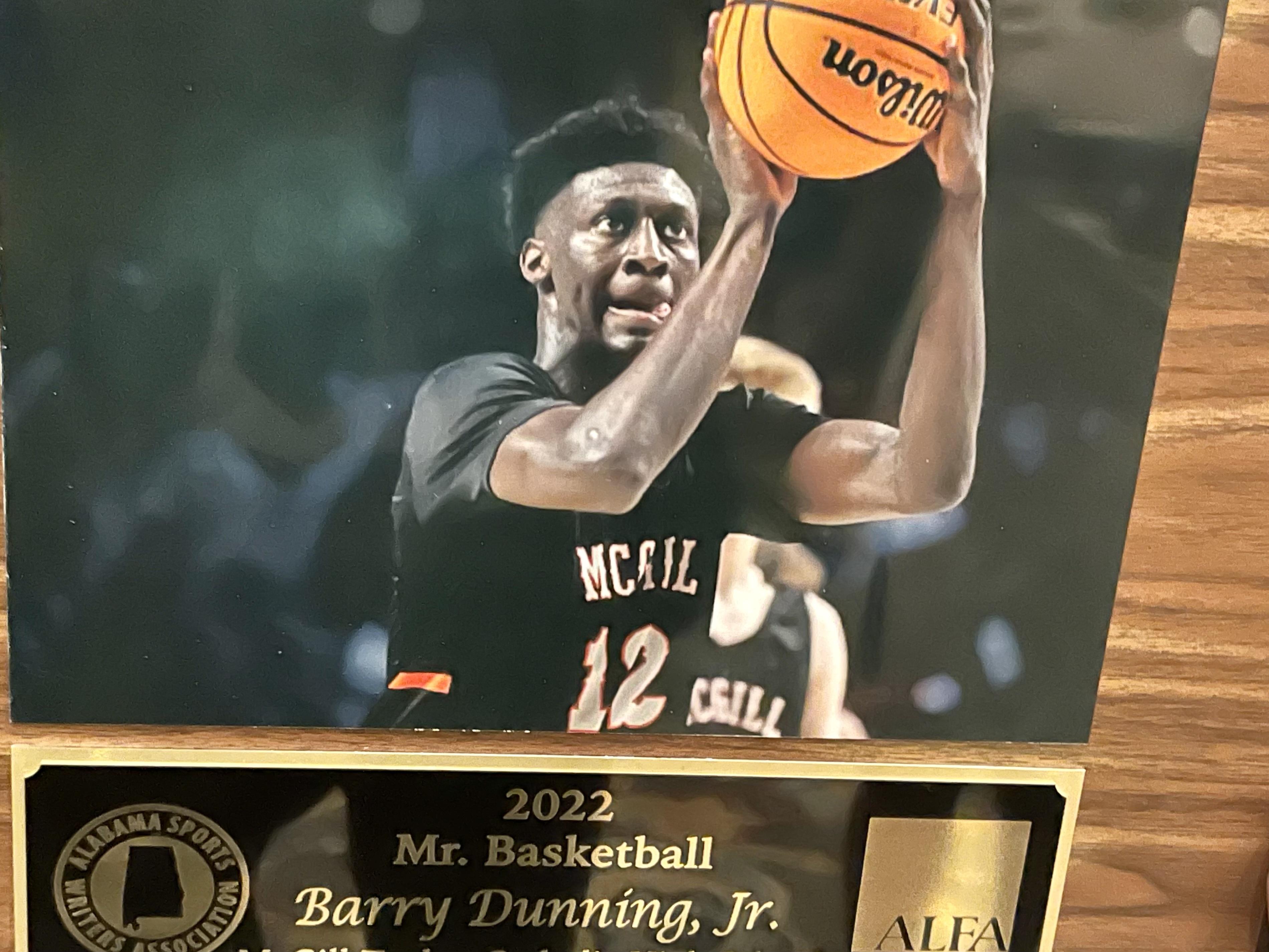 Barry Dunning Jr. Named Alabama 2022 Mr. Basketball by ASWA - Sports ...