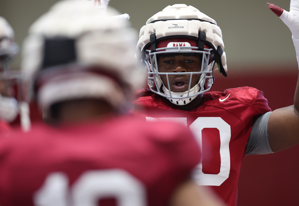Scenes from Alabama Football Spring Practice No. 7 - Sports Illustrated ...