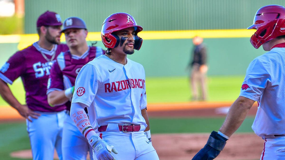 Jalen Battles, Connor Noland Lift Razorbacks Past Mississippi State ...