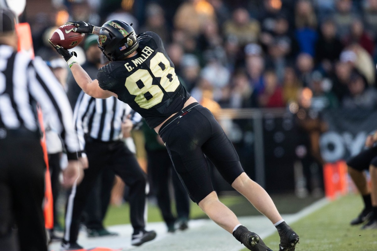 Payne Durham, Garrett Miller Give Purdue Football a Strong Rotation at ...