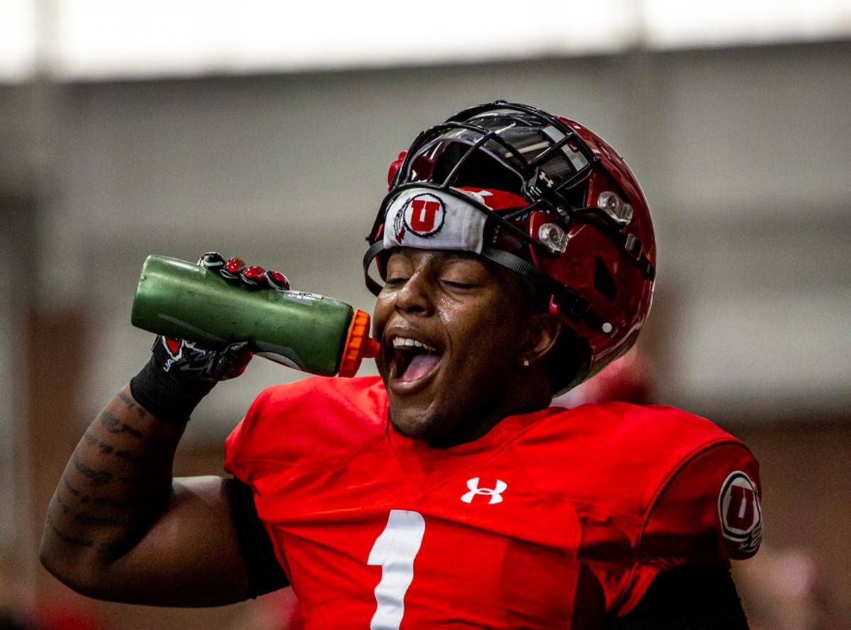 Utah running back Jaylon Glover has set his goals high for the 2022 ...