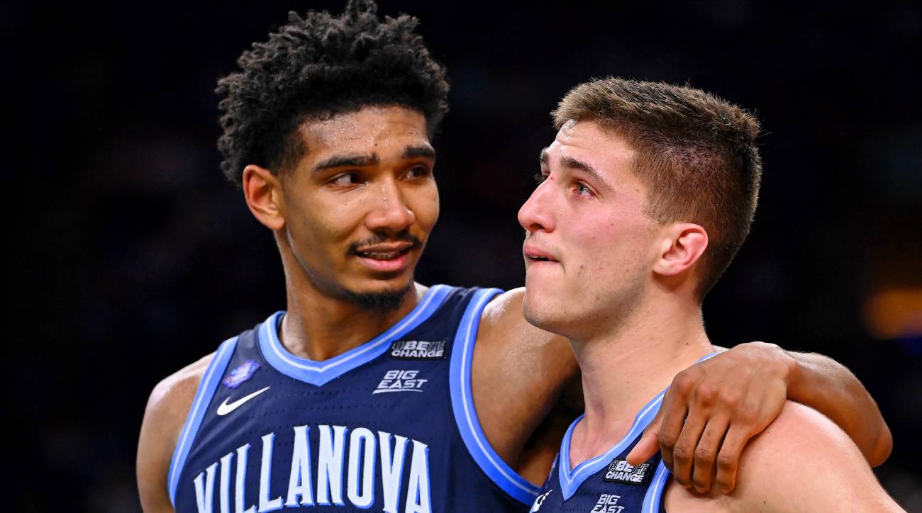 Villanova seniors get emotional after Final Four loss to Kansas (video ...