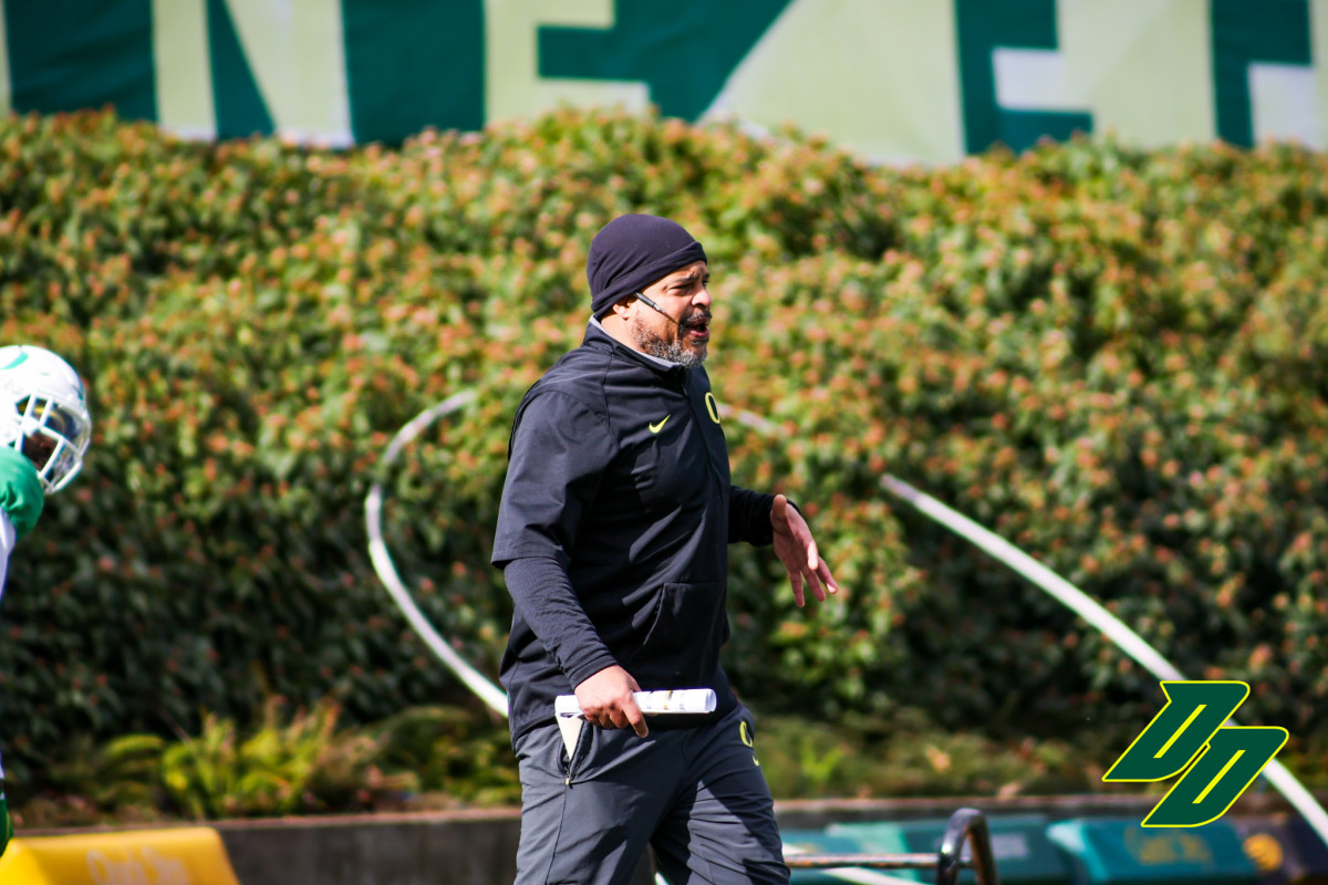 Oregon Football Coach Demetrice Martin Likens Working With Dan Lanning ...