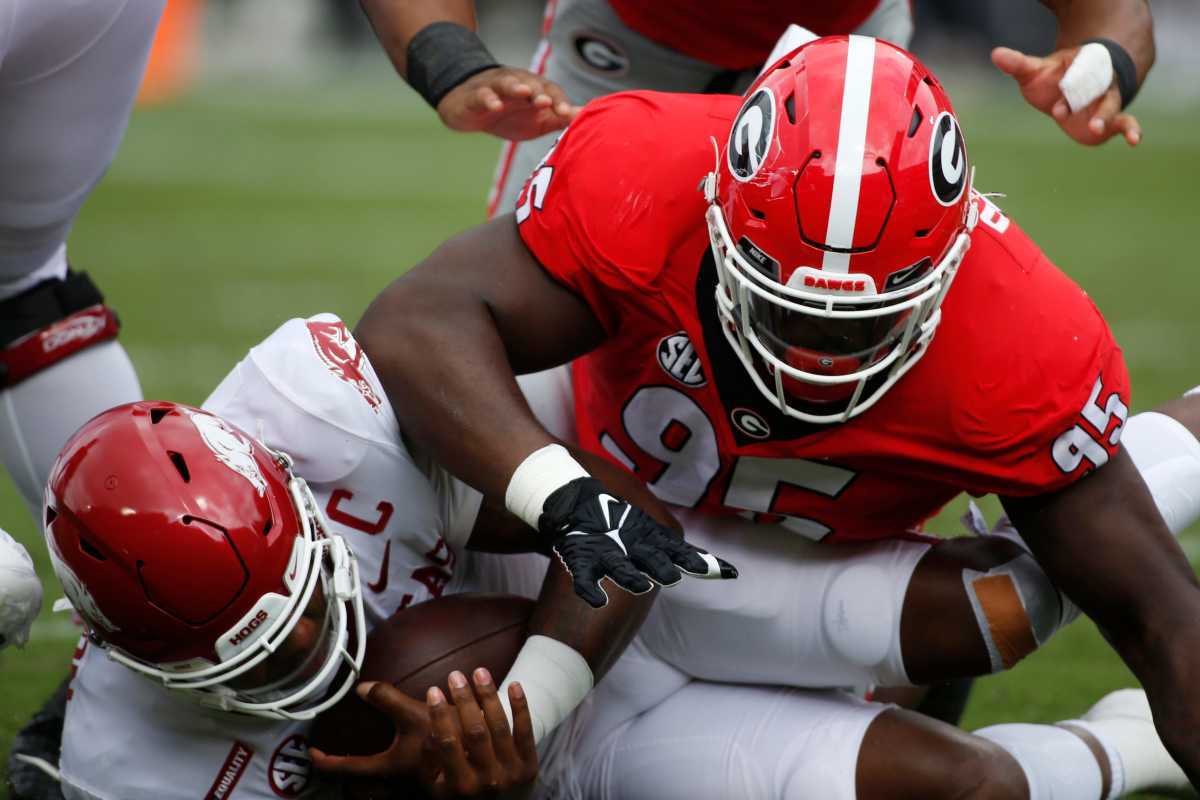 Could Georgia Bulldogs Defensive Tackle Devonte Wyatt Fit Atlanta ...