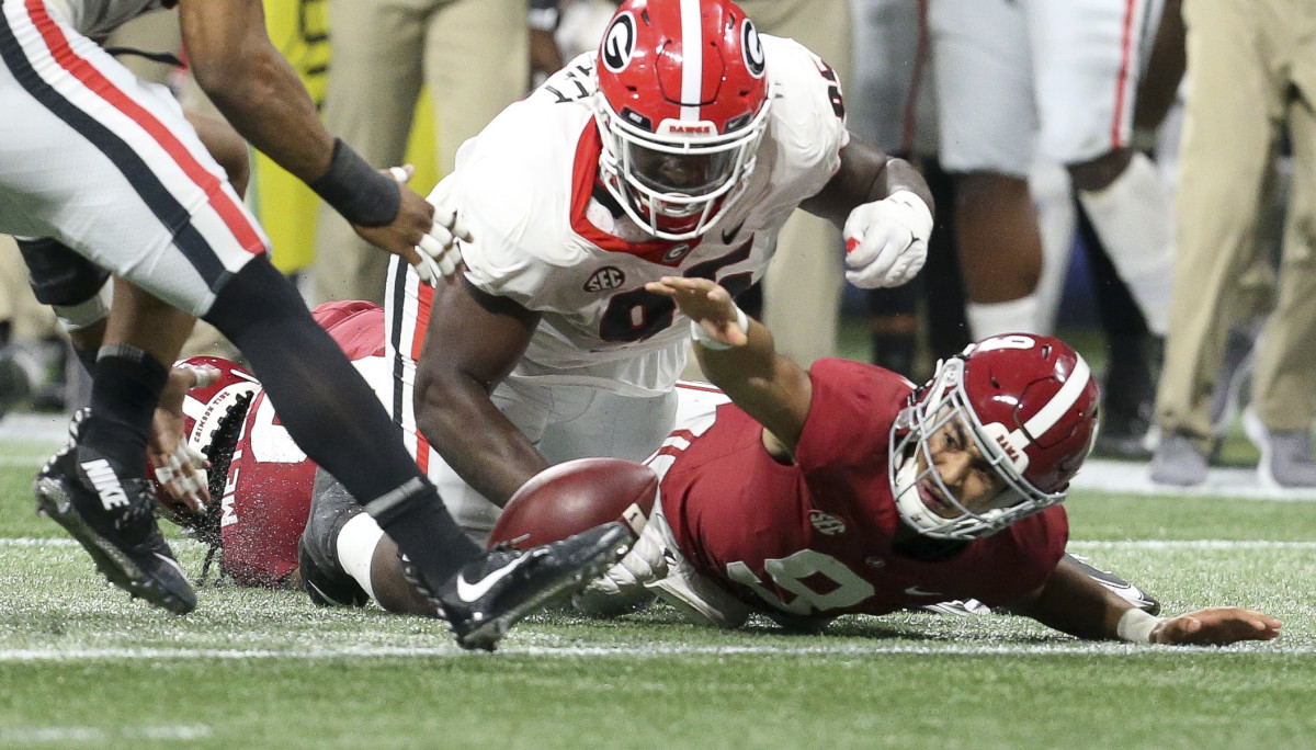Could Georgia Bulldogs Defensive Tackle Devonte Wyatt Fit Atlanta ...