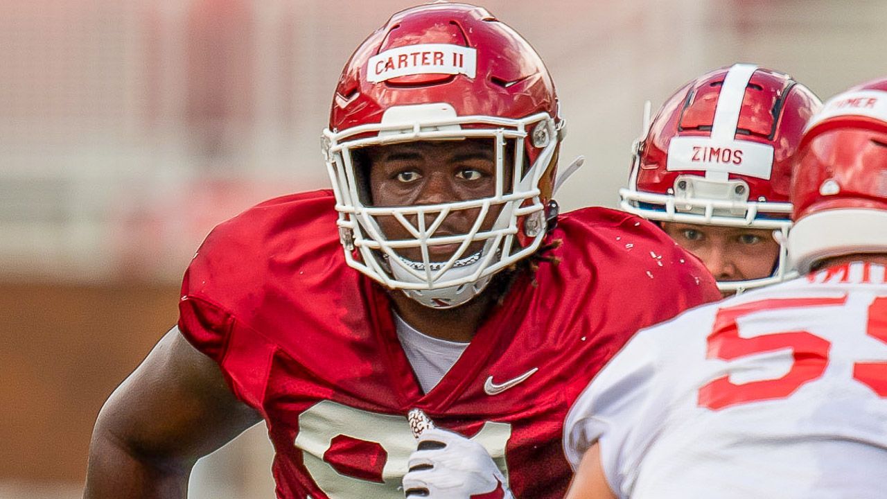 Taurean Carter, Drew Sanders After Thursday Practice - Sports ...