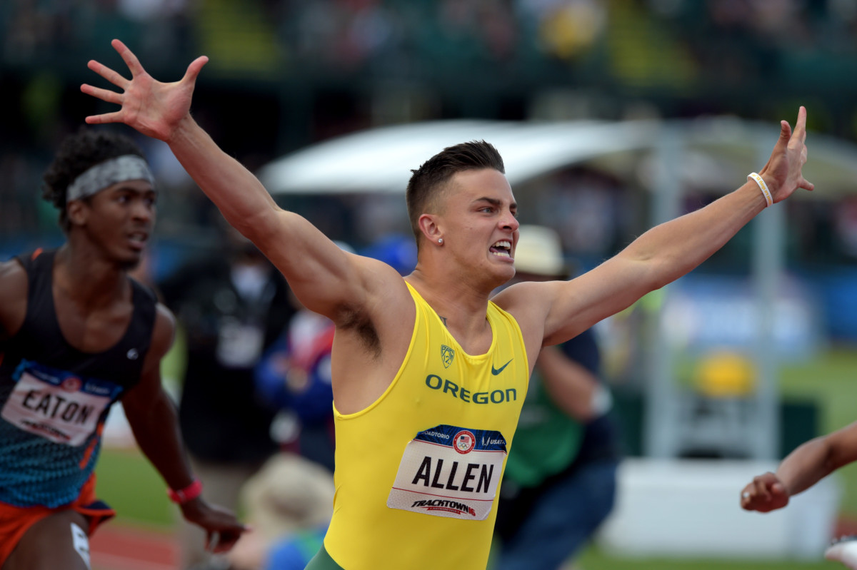 Former Oregon Football Wide Receiver Devon Allen Signs With ...