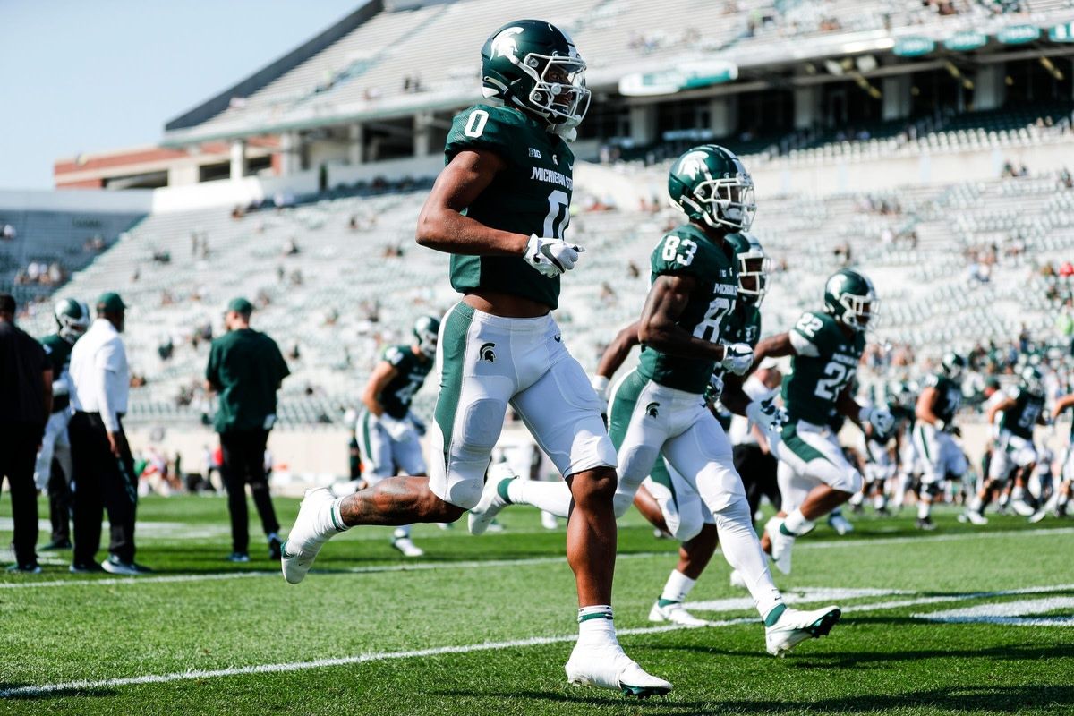 After dual-sporting as freshmen, Michigan State's Keon Coleman and ...