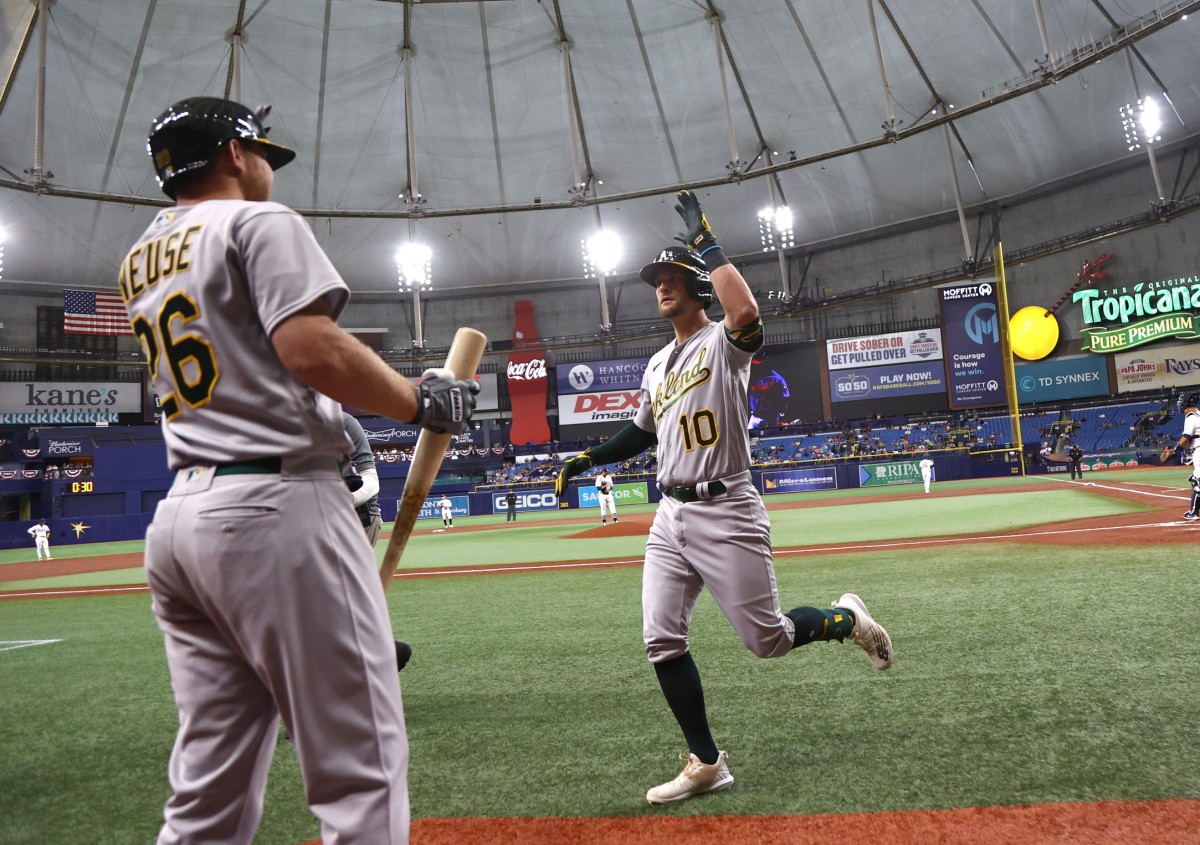 Rays Get Thumped 13-2 By A's, Lose Starter Patino To Oblique Injury ...