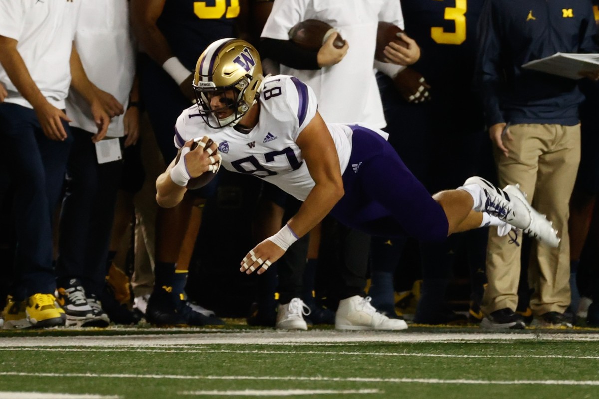 2022 NFL Draft Prospect Profile: TE Cade Otton, Washington - Sports ...