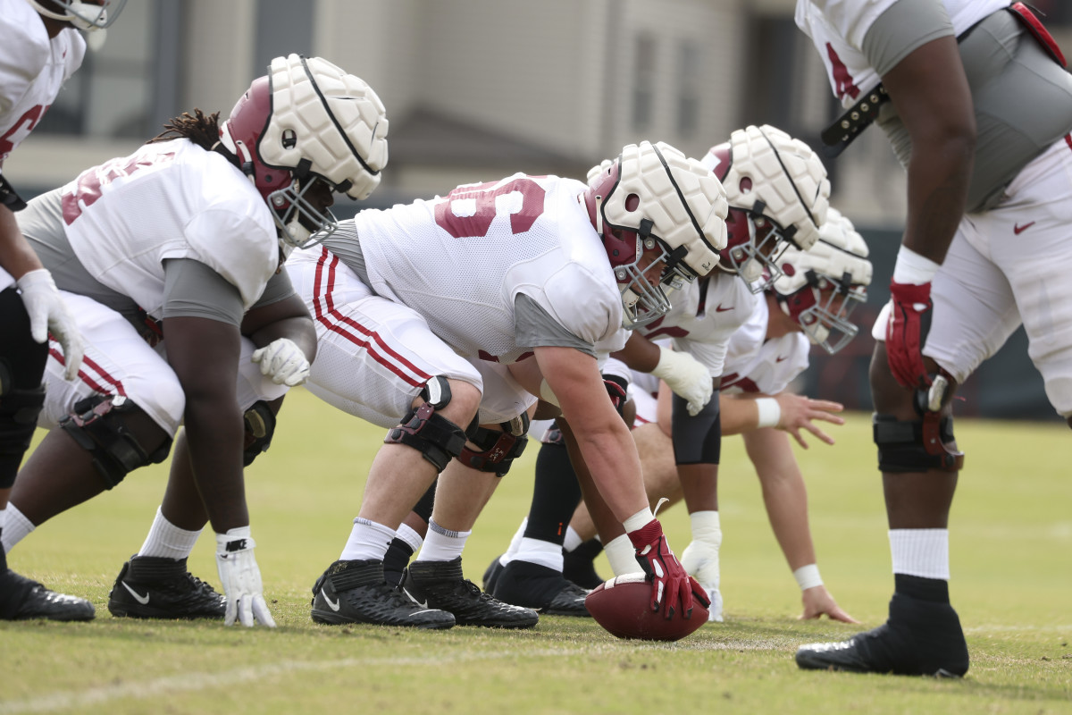 Scenes from Alabama's Practice: April 12 - Sports Illustrated Alabama ...