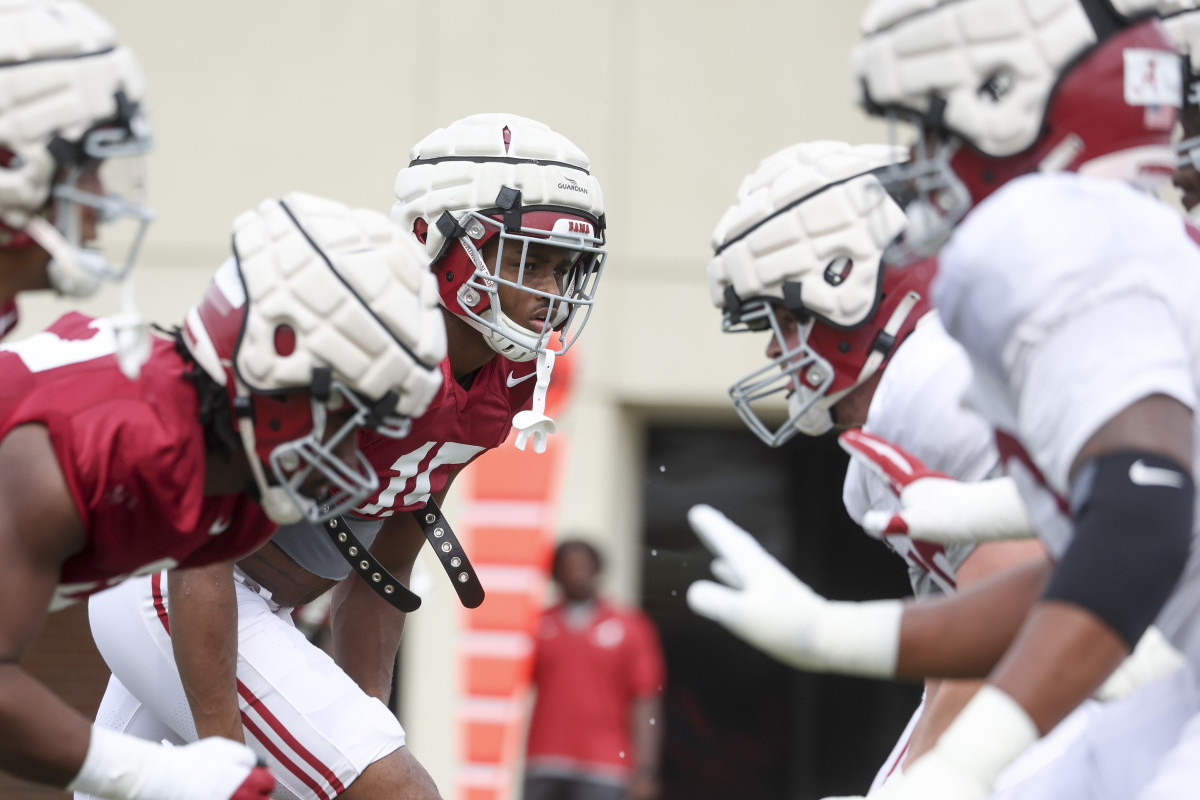 Scenes from Alabama's Practice: April 12 - Sports Illustrated Alabama ...
