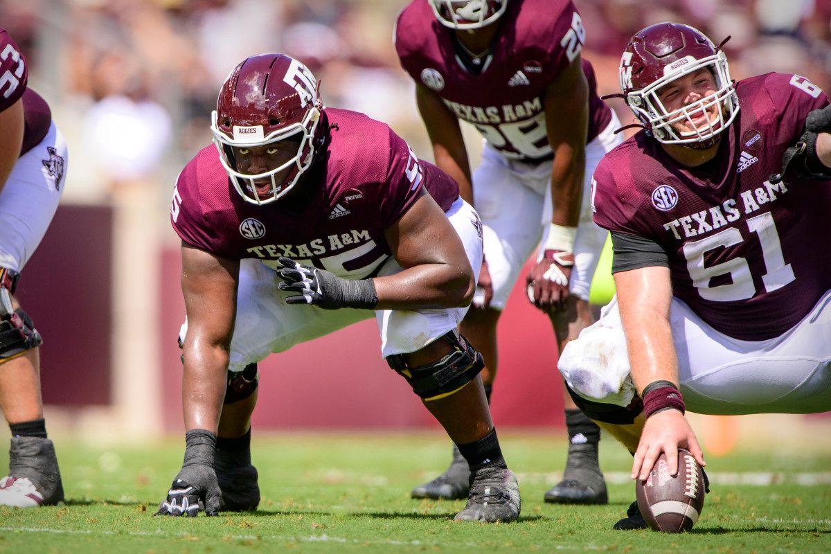 Texas A&M Presented With Positive Problem On Offensive Line - Sports ...