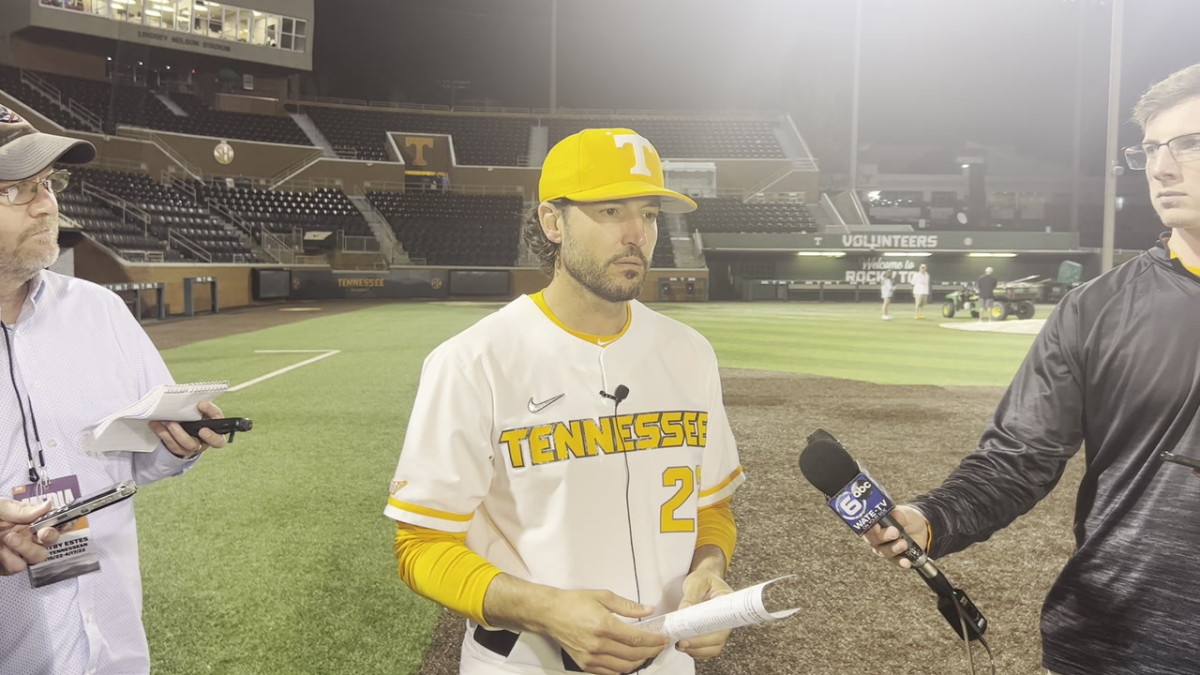 Watch: Vols Baseball Head Coach Tony Vitello Talks First SEC Loss of ...