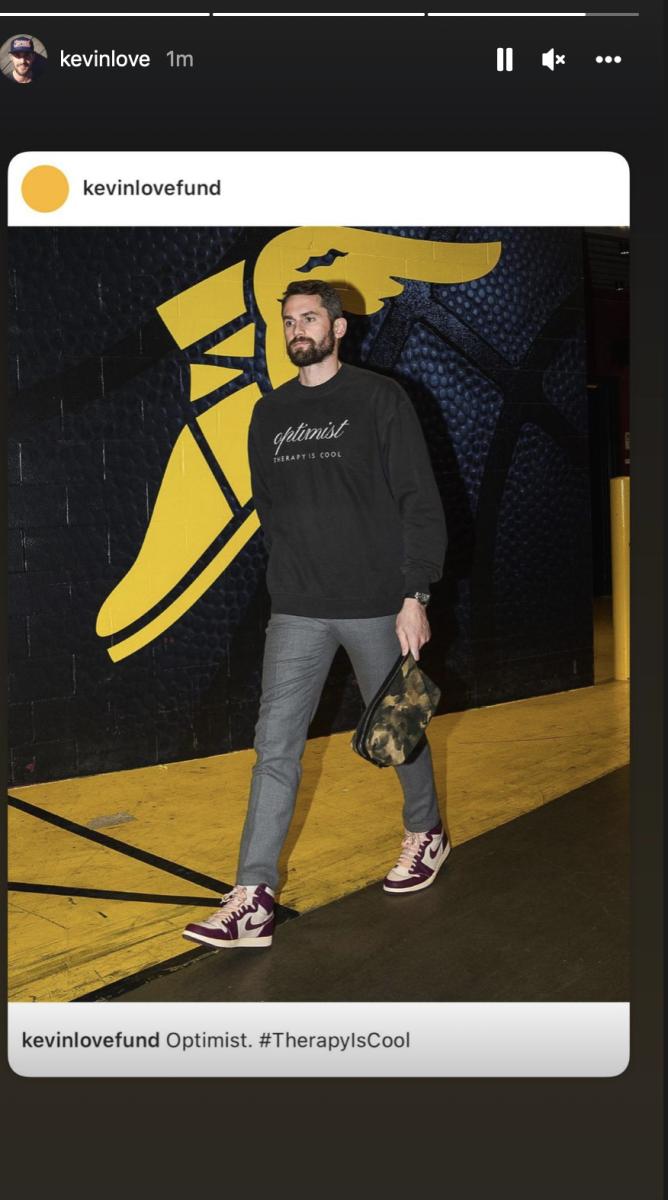 Here's What Kevin Love Posted To His Instagram Story Before The Cavs ...