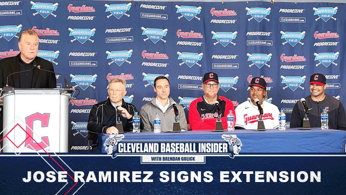 Guardians: Jose Ramirez Press Conference Finalizes Record-Breaking ...