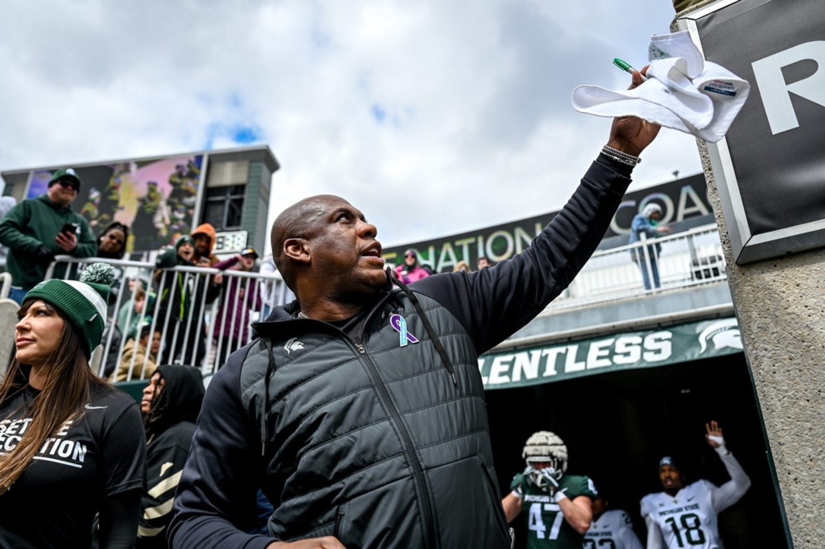 Everything Mel Tucker said after Michigan State's spring game - Sports ...