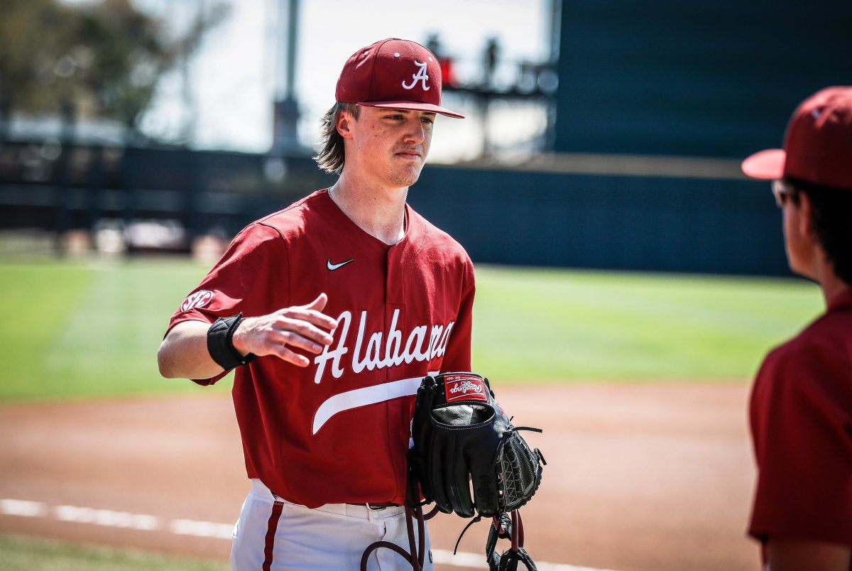 Alabama Baseball P Grayson Hitt Shows Growth in Sophomore Season ...