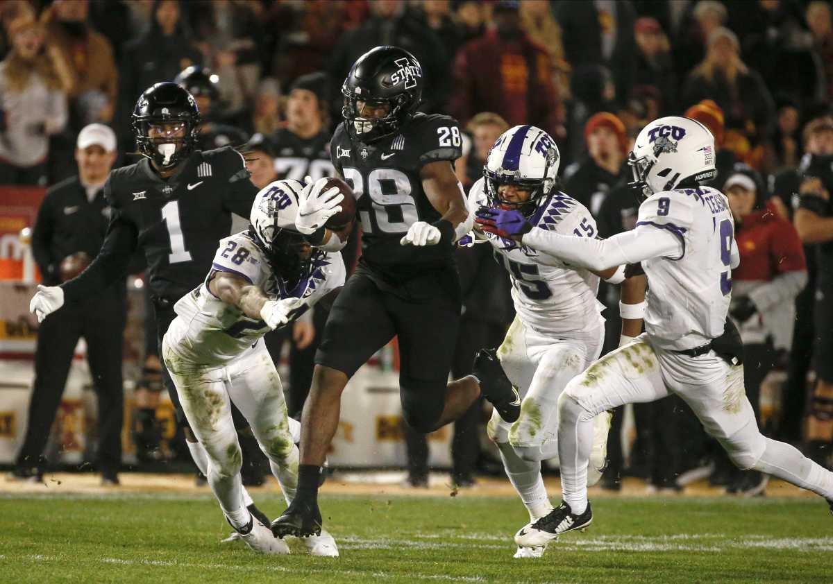 Iowa State RB Breece Hall Visits Washington Commanders; Competition For ...