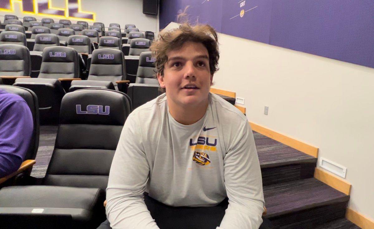How Left Tackle Will Campbell Has Adjusted So Quickly to LSU, College ...