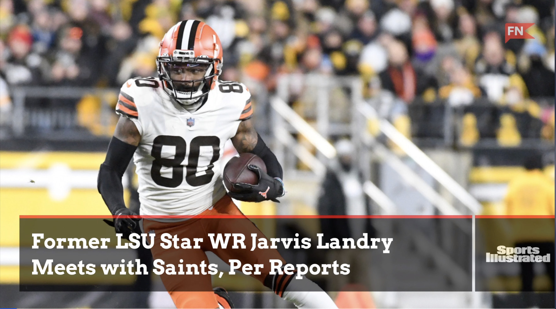 Former LSU Star WR Jarvis Landry Meets with Saints - Sports Illustrated ...