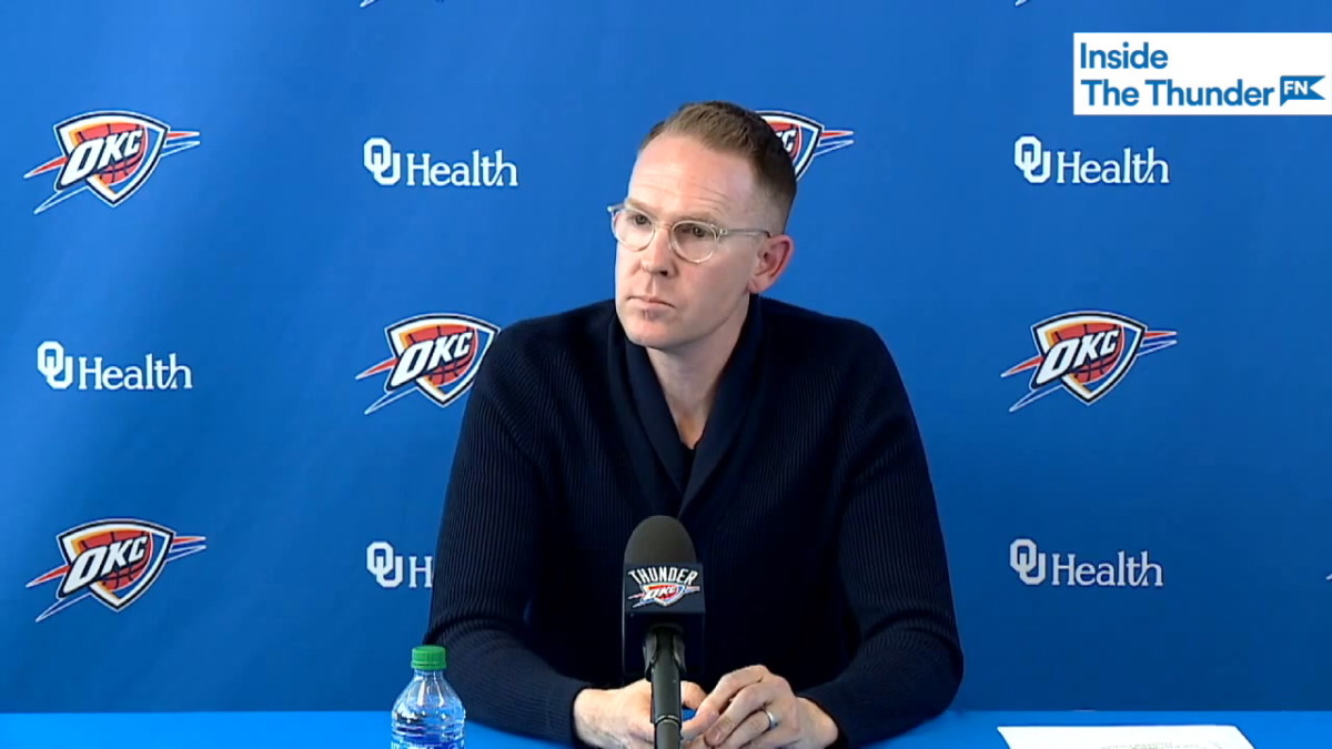 WATCH: Presti's Thoughts on the Lottery - Sports Illustrated Oklahoma ...