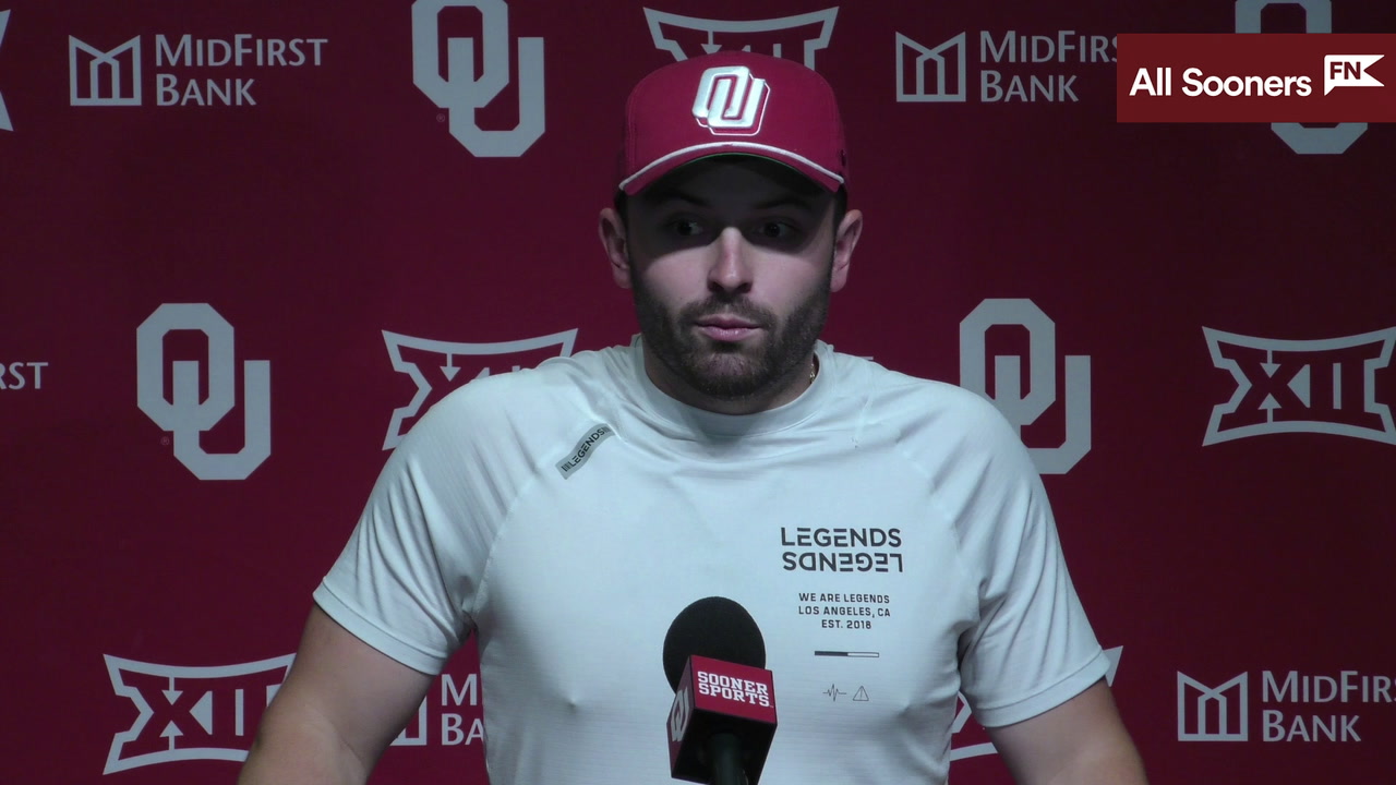 WATCH: Former Oklahoma QB Baker Mayfield Press Conference - Sports ...