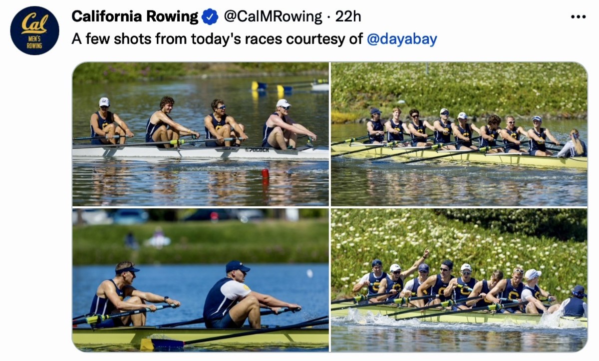 Cal Men's Rowing: No. 2 Bears Swamp Washington in Showdown for Schoch ...