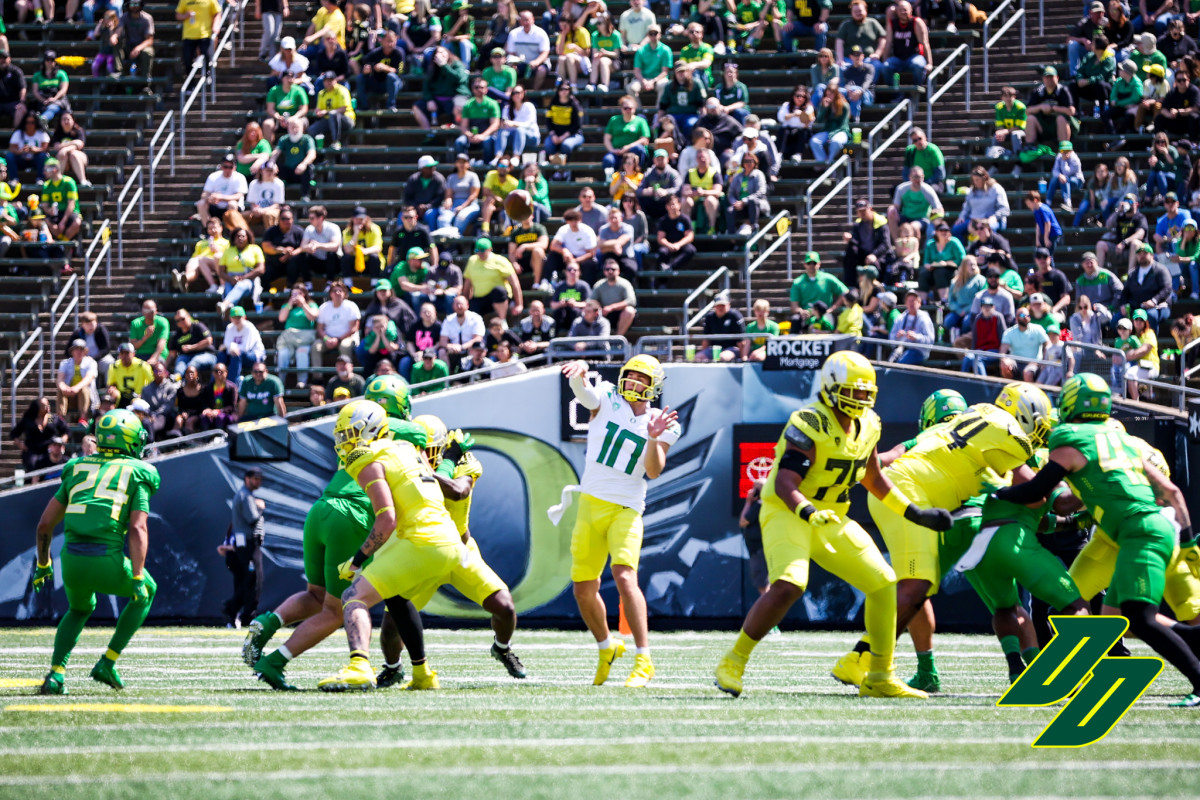 Photo Gallery From Oregon Ducks Football 2022 Spring Game - Sports ...