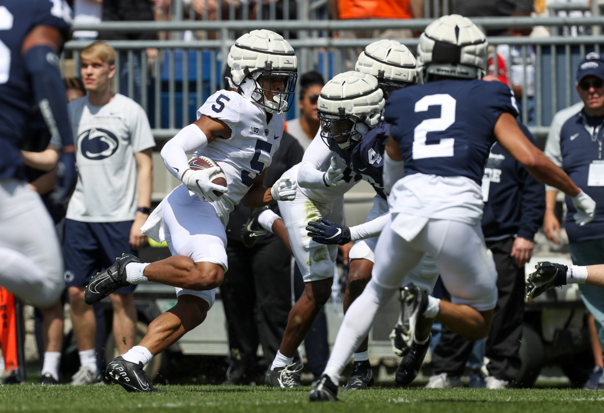 Penn State Receiver Mitchell Tinsley Reminds Nittany Lions Fans of ...