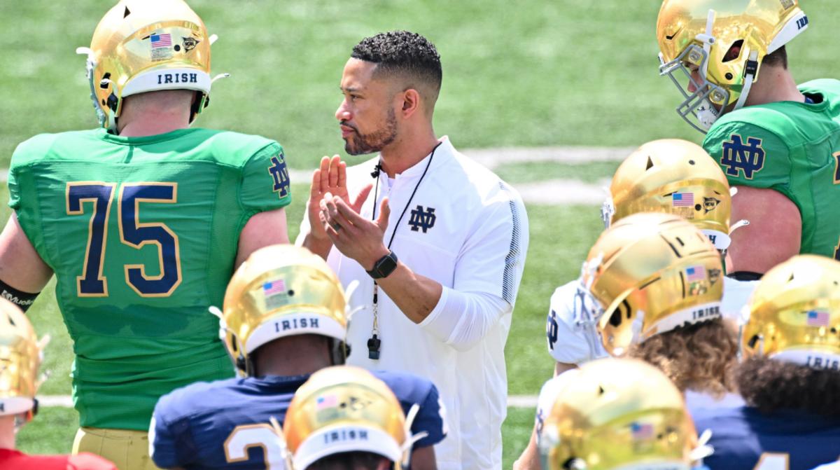 Marcus Freeman Updates Notre Dame's Injuries, Talks Ryan Barnes, Jaylen ...