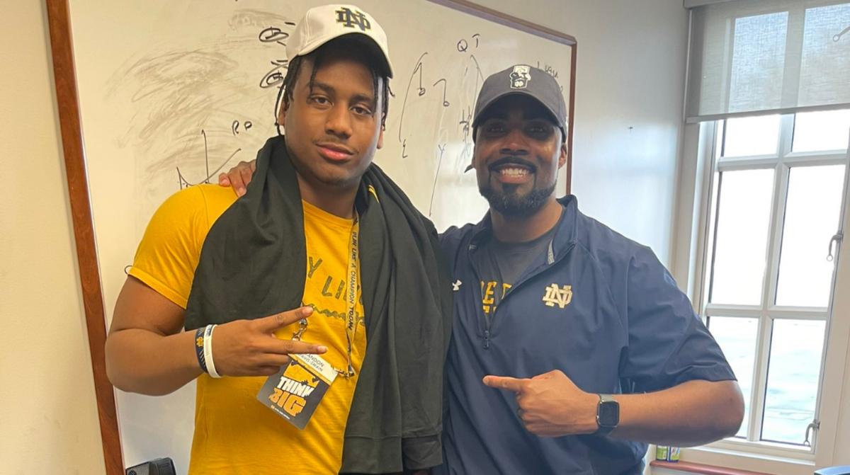 Committing To Notre Dame Was "The Right Time" For Brandon Davis-Swain ...