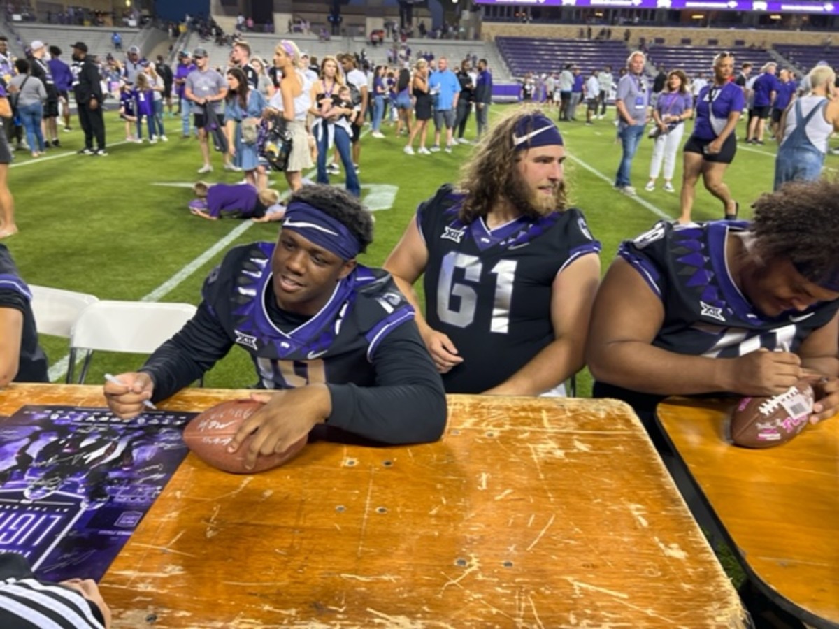 TCU Spring Football Game: Friday Night Lights - TCU brings back the ...