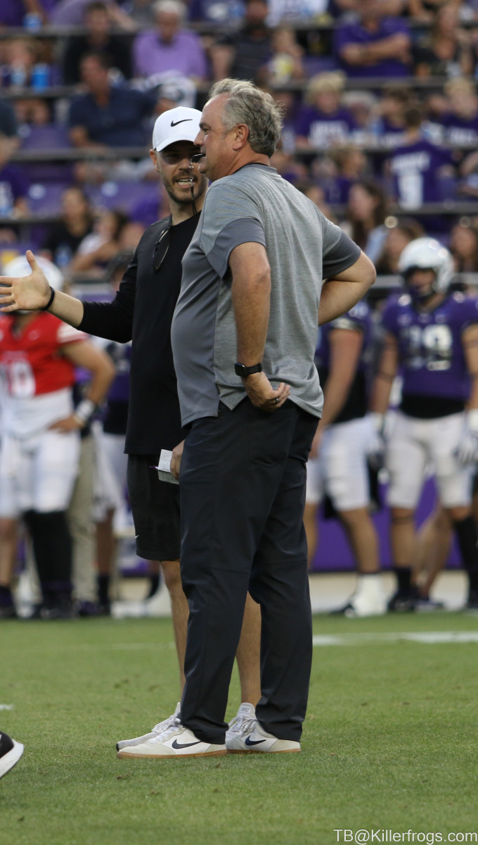 TCU Spring Football Game: Friday Night Lights - TCU brings back the ...